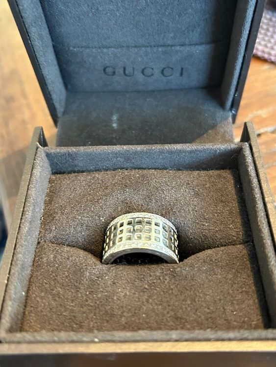 Gucci Diamond Gold Spinning Band Ring | Kaufen auf Ricardo