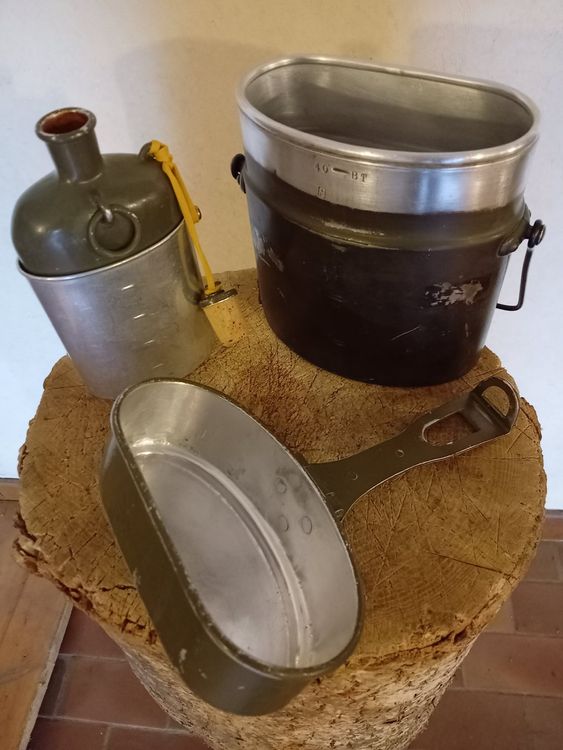 Set für Sammler: Feldflasche und Gamelle, ca. 1949 (Gebraucht) in ...