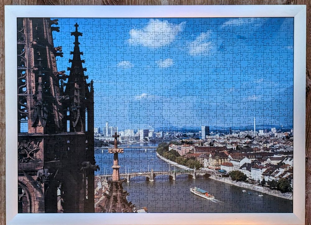 Swiss Collection 1000 Teile-Puzzle "Basel" gerahmt | Kaufen auf Ricardo