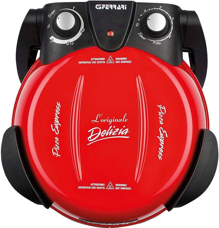 Pizzaofen Delizia G1000602 rot, mit feuerfestem Naturstein | Kaufen auf ...