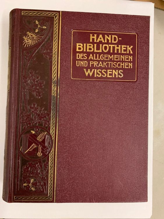 Hand-Bibliothek des allg. & praktischen Wissens 1910 (Buch) | Kaufen auf Ricardo