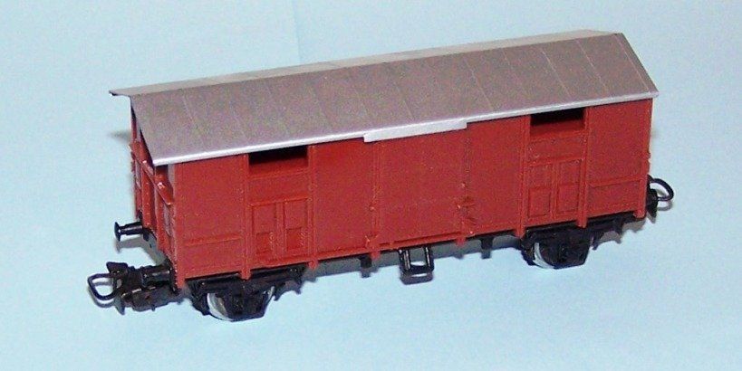 Primex Märklin 4586 H0 Spitzdach-Güterwagen FS, nur 1976! (Gebraucht ...