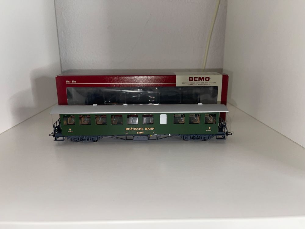 Bemo RhB B 2245 Nostalgie-Plattformwagen 3235 145 | Kaufen auf Ricardo