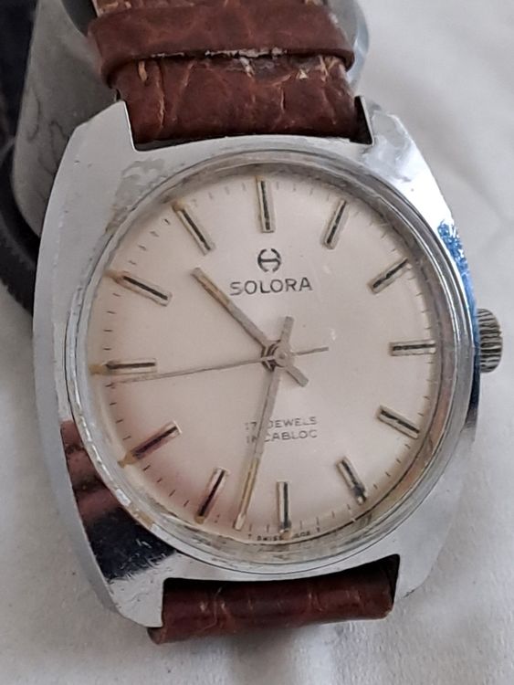 Solora vintage Herrenuhr | Kaufen auf Ricardo