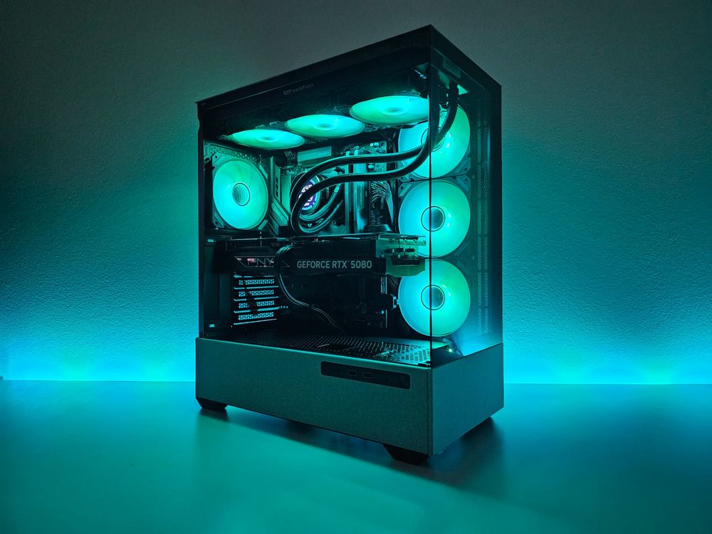 Gaming PC BigMind🧠Ryzen 9800X3D + RTX 5080 | 32GB 6400MHz (Neu und ...