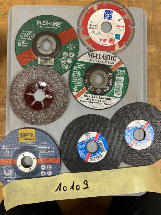 diverse Scheiben für Winkelschleifer (Lot 109) (Gebraucht) in Rümlang ...