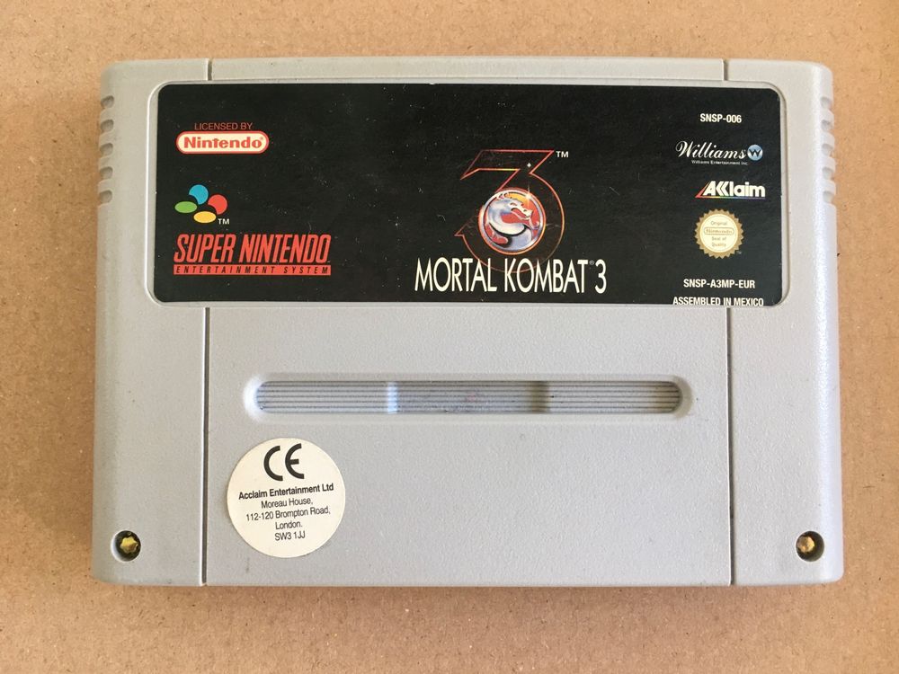Mortal Kombat 3 für Nintendo SNES | Kaufen auf Ricardo