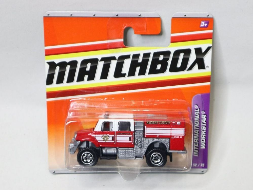 Matchbox International Feuerwehr Workstar Fire Truck, 2009 (Neu und ...