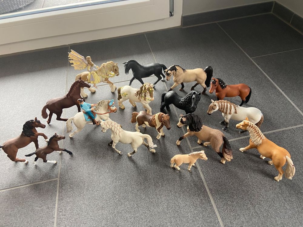 16 Schleich Pferde | Kaufen auf Ricardo