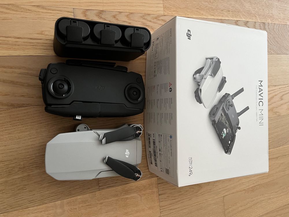DJI Mavic mini mit 2 Zusatzakkus und Ladestation (Gebraucht) in ...
