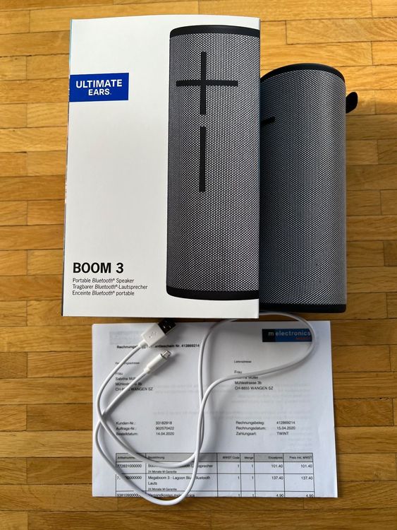 Boom 3 - Storm Bluetooth Lautsprecher (Gebraucht) in für CHF 62 – mit ...