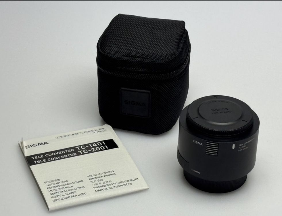 Sigma Tele Converter TC-1401, 1.4x - Top Zustand! (Neu und originalverpackt) in Würenlos für CHF ...