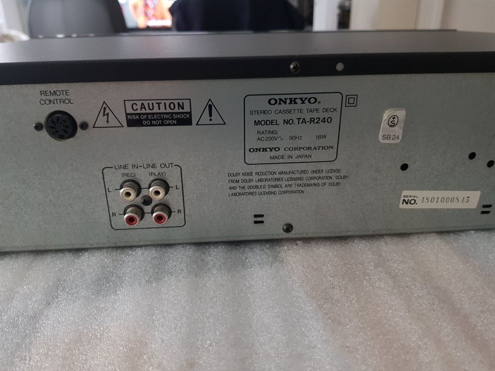 🎶 Onkyo R-240 Autoreverse Hifi Révisé/revidiert (Gebraucht) in Delémont ...