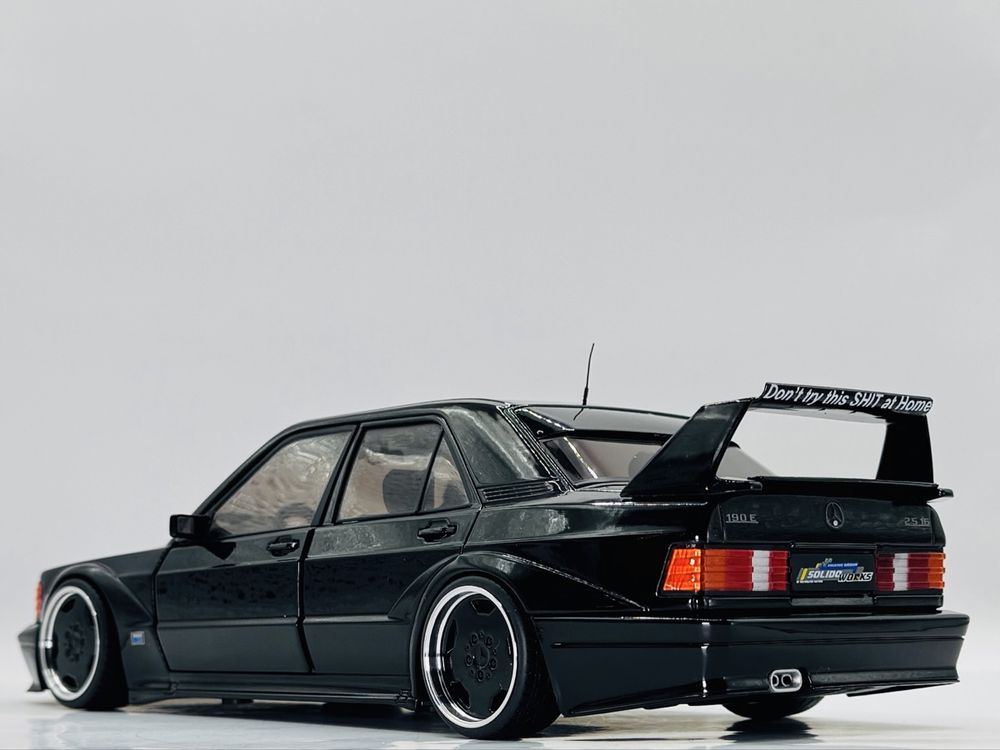 1:18 Mercedes-Benz 190 EVO II Solido Works AMG Tuning (Neu (gemäss ...