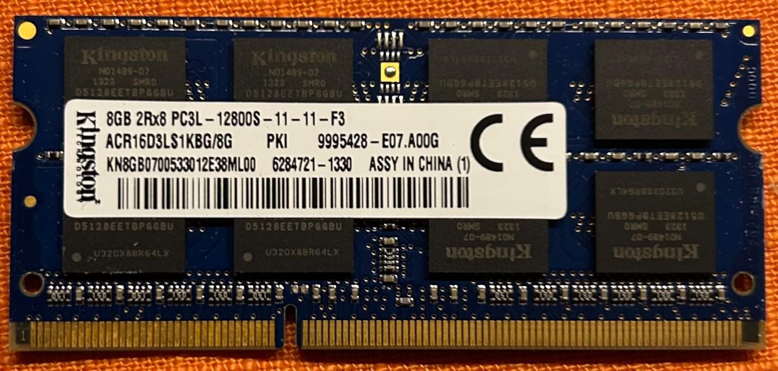 4 x 8 GB DDR3L Laptop RAM Modul von Kingston (Gebraucht) in ...
