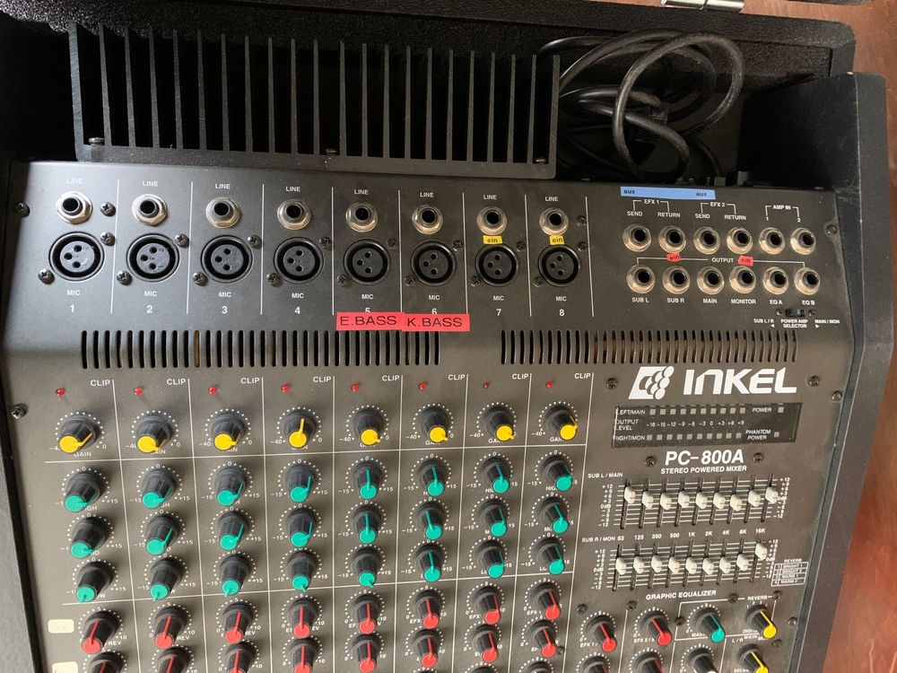 Powermixer Mischpult Inkel PC-800A (Gebraucht) in Brittnau für CHF 101 ...