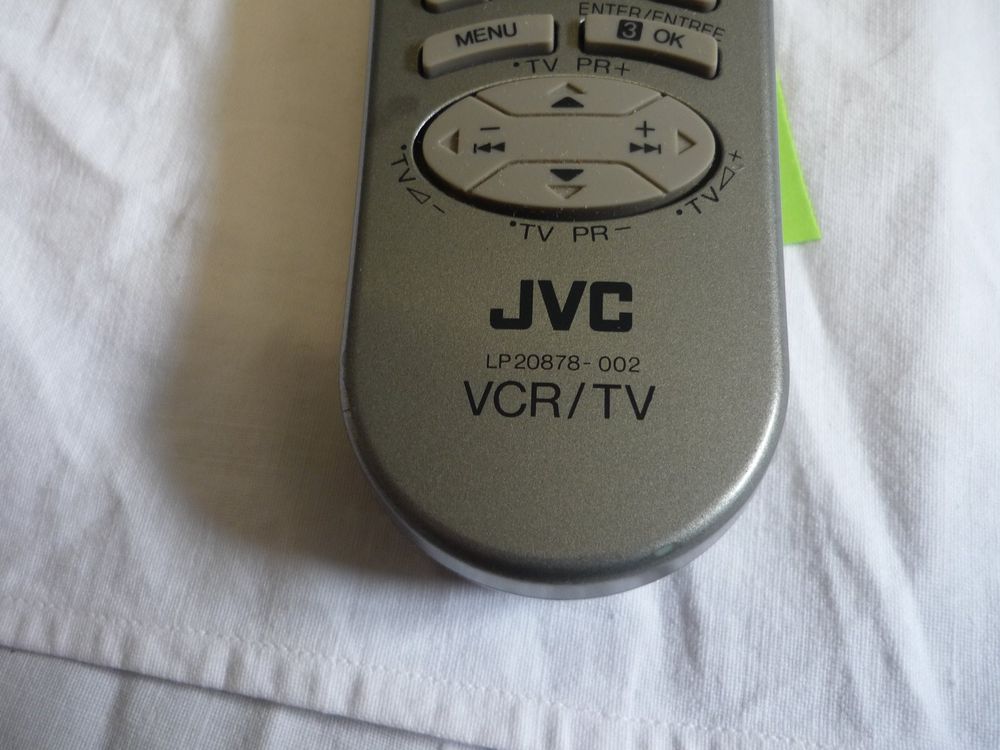 Fernbedienung JVC VCR TV Player Remote control LP 20878-002 (Gebraucht ...