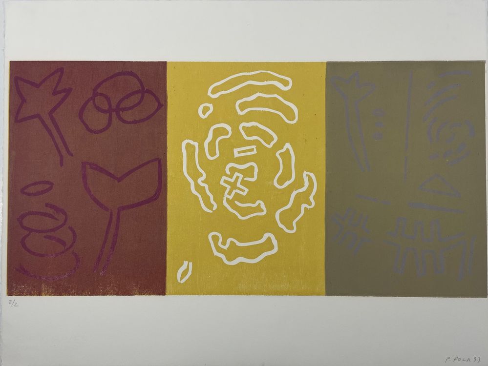 Paolo Pola (1942) Lithographie Handsigniert Unikat | Kaufen auf Ricardo