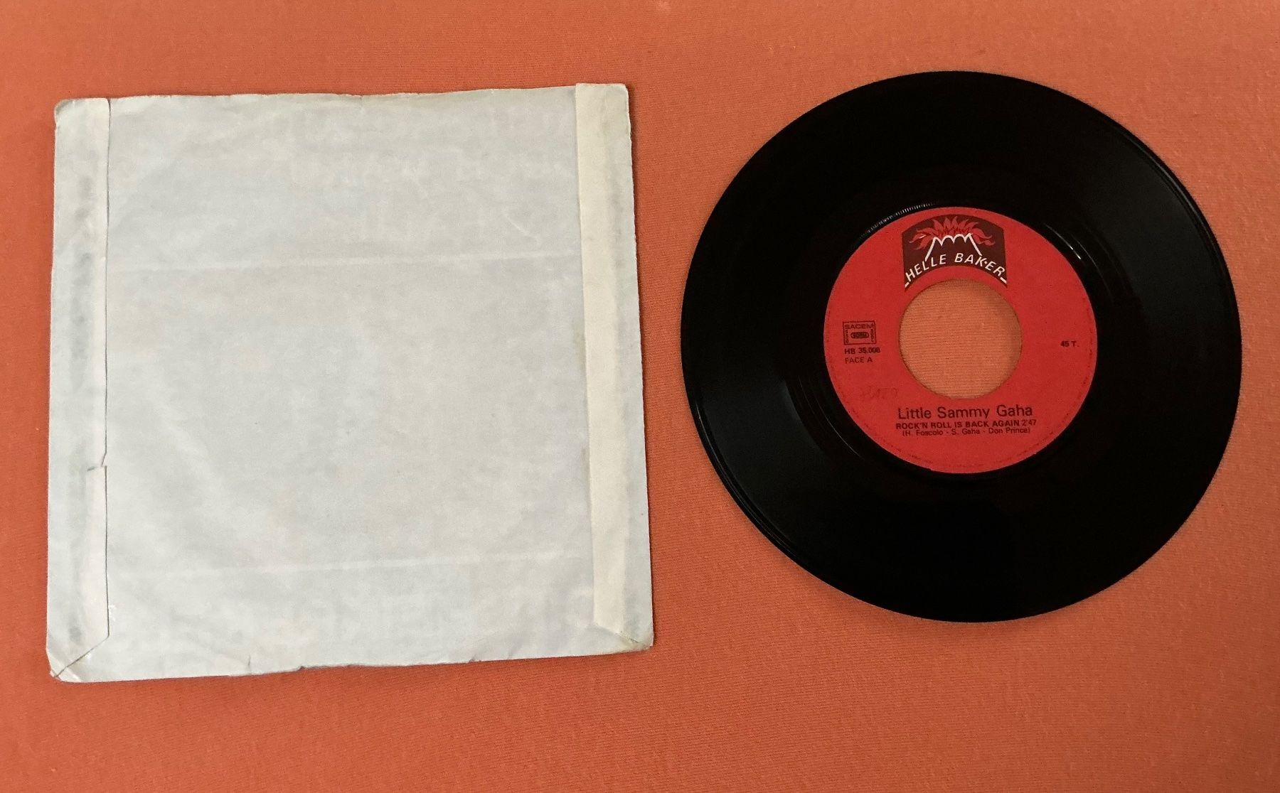 Schallplatte Single 7“/ Little Sammy Gaha Rock and Roll Is…. (Gebraucht ...