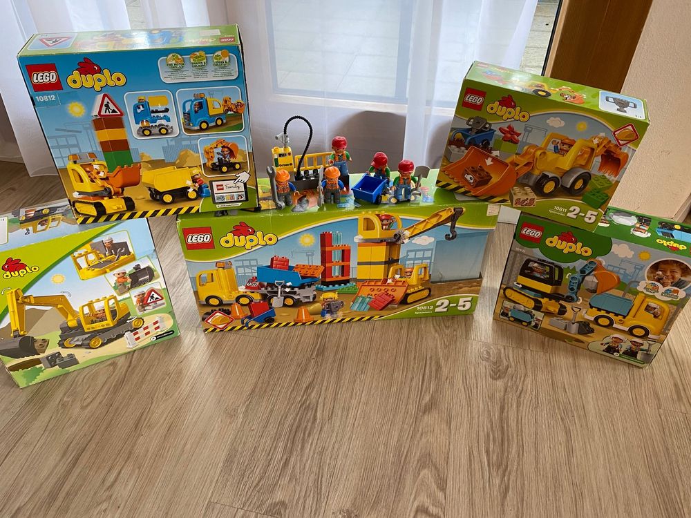 Lego Duplo Bauarbeiter Set (5 teilig) | Kaufen auf Ricardo