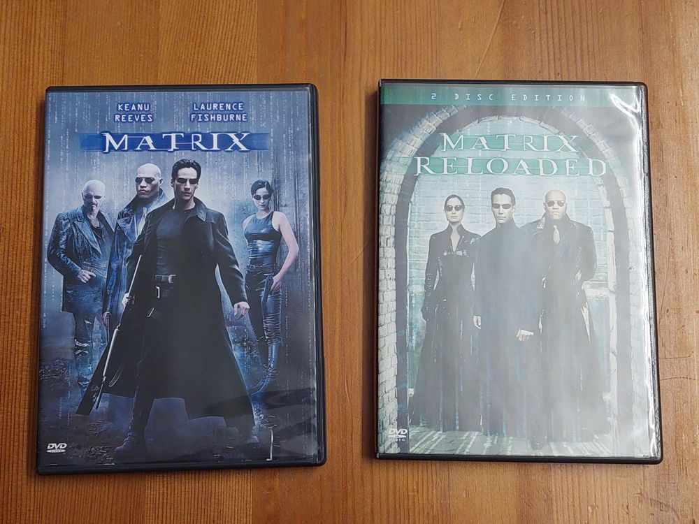 Matrix + Matrix Reloaded DVD | Kaufen auf Ricardo