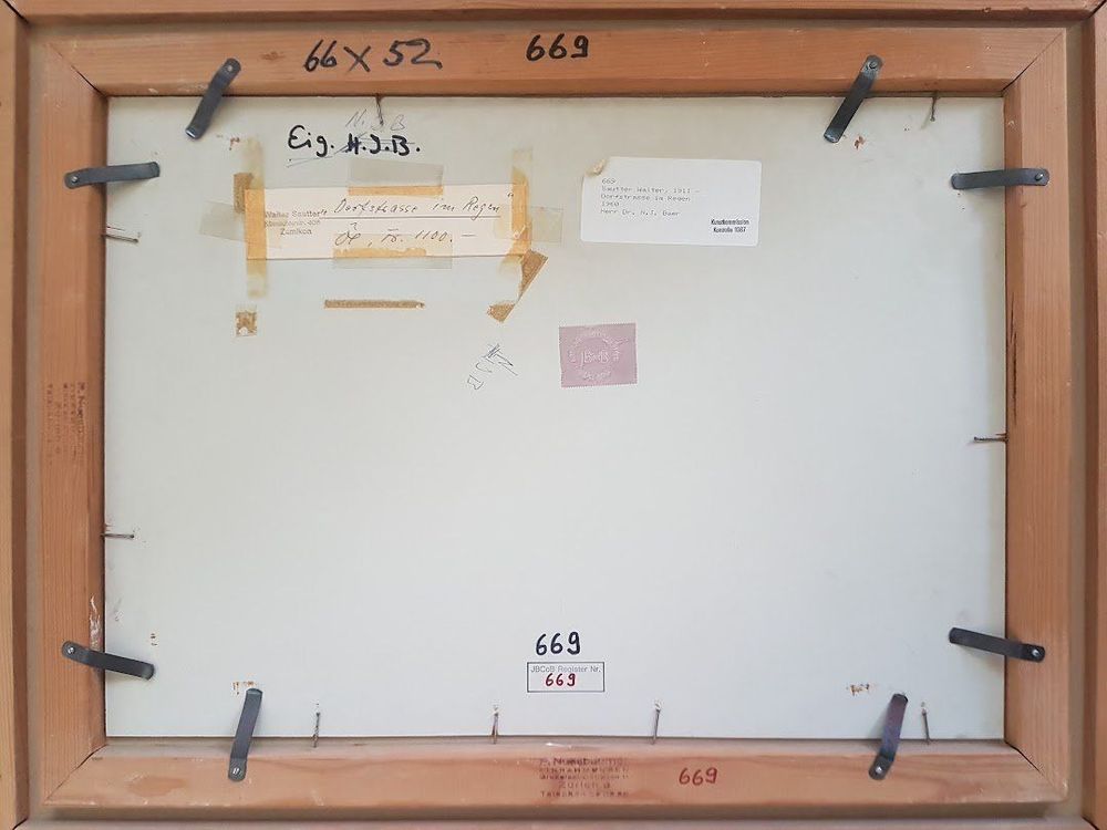 Sautter Walter Acrylic auf Karton "Figuren AUKTION (Neu (gemäss ...