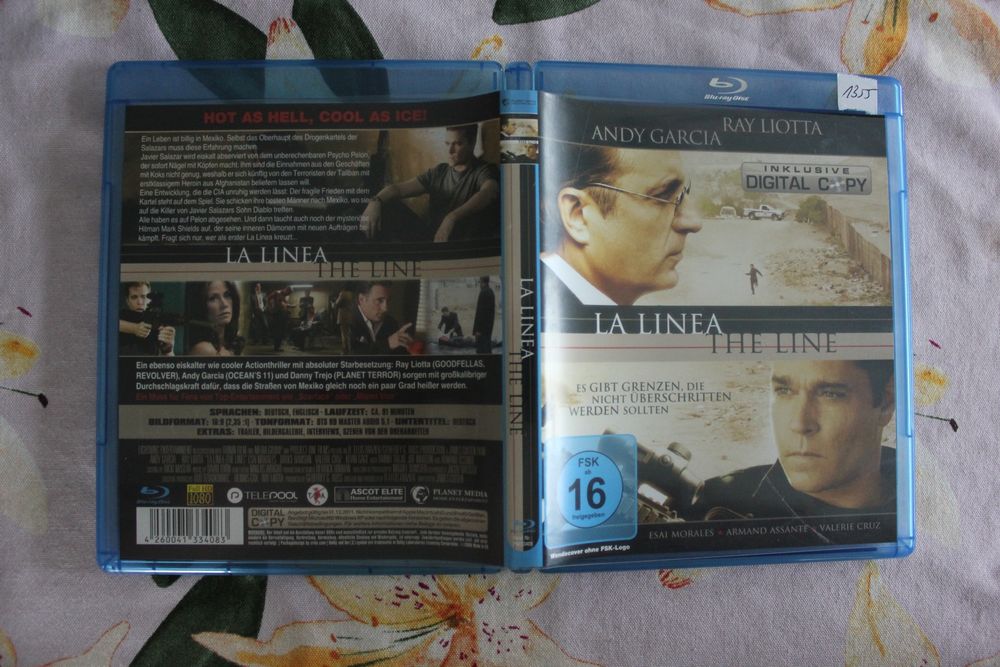 La Linea - The Line - Ray Liotta Andy Garcia Blu-ray(1355) (Gebraucht ...