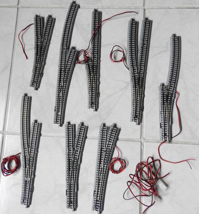 Kato Spur N 8 x Weichen Diverse gebraucht Funktion geprüft (Gebraucht) in Salez für CHF 95 – mit ...