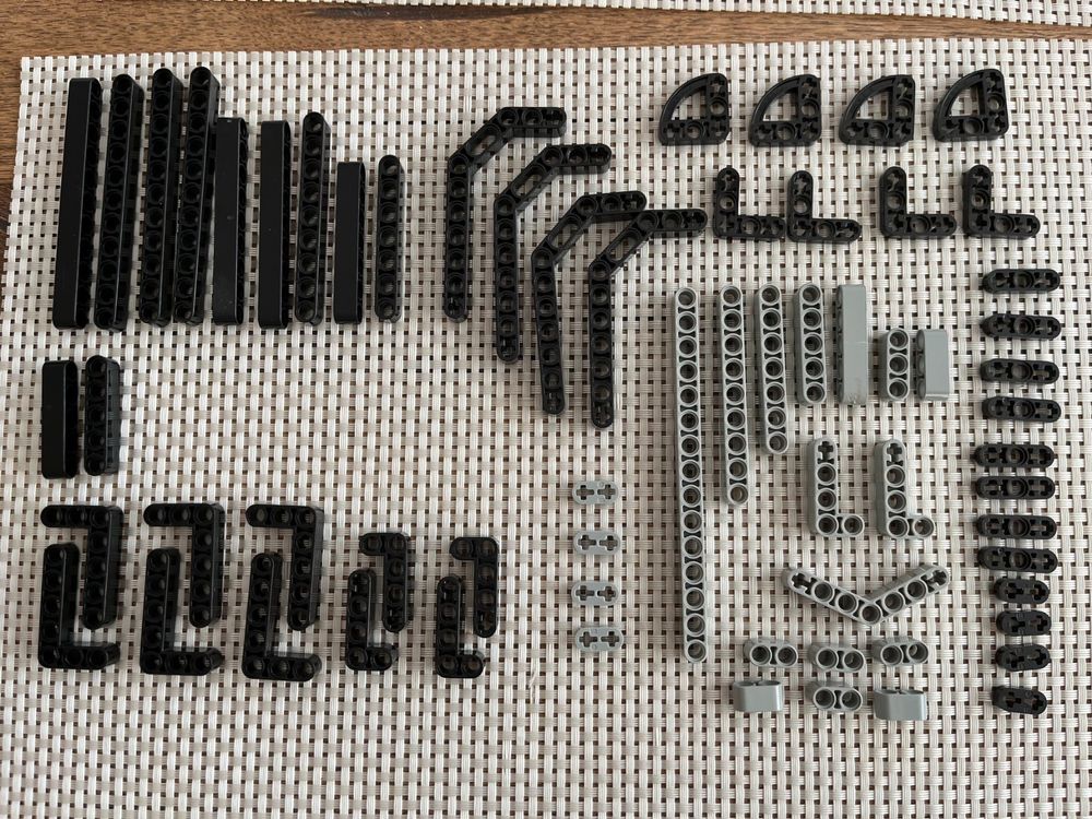 Lego 8366 Supersonic runde Lochbalken grau schwarz (Gebraucht) in ...
