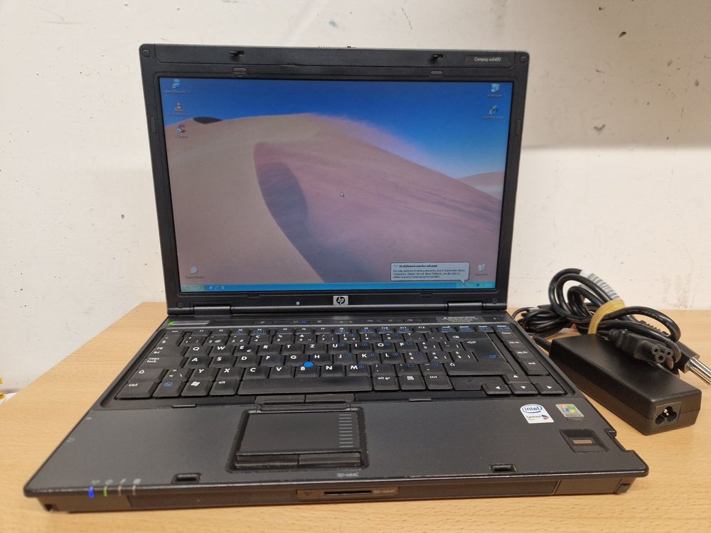 HP NC6400 Notebook mit Windows XP PRO ab 1 Franken (Gebraucht) in Sitterdorf für CHF 26 – mit ...