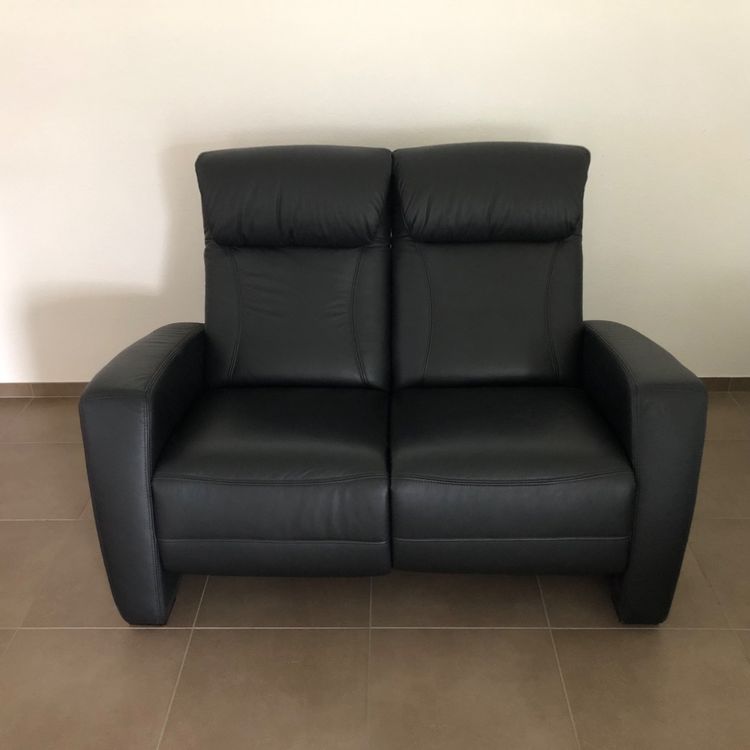 Zweier Ledersofa | Kaufen auf Ricardo