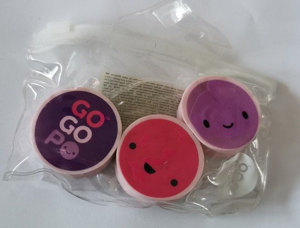 3er Set - Radiergummi SMILEY (neu/OVP) (Neu und originalverpackt) in ...