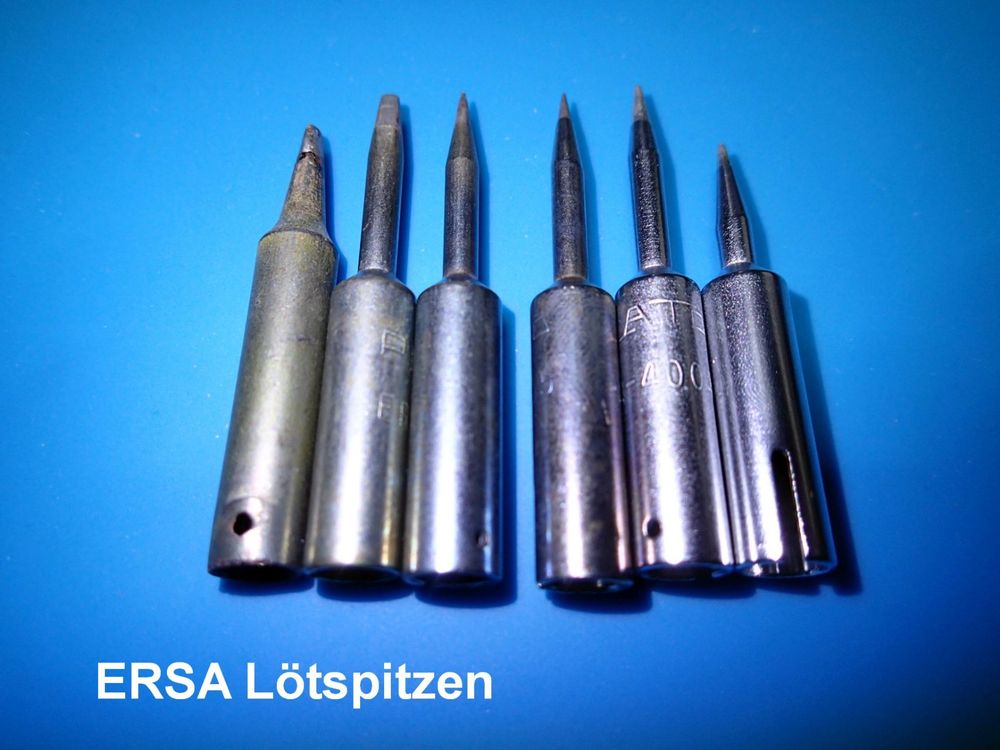 ERSA Lötspitzen 6 Stück (Gebraucht) in Zürich für CHF 19.9 – mit Lieferung auf Ricardo kaufen