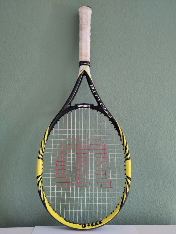 Wilson ProLite Tennisschläger mit Hülle und neuer Bespannung (Gebraucht ...