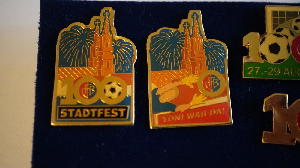 4 Pin Basel Stadt,FC Basel (Gebraucht) in Worb für CHF 1.1 – mit ...