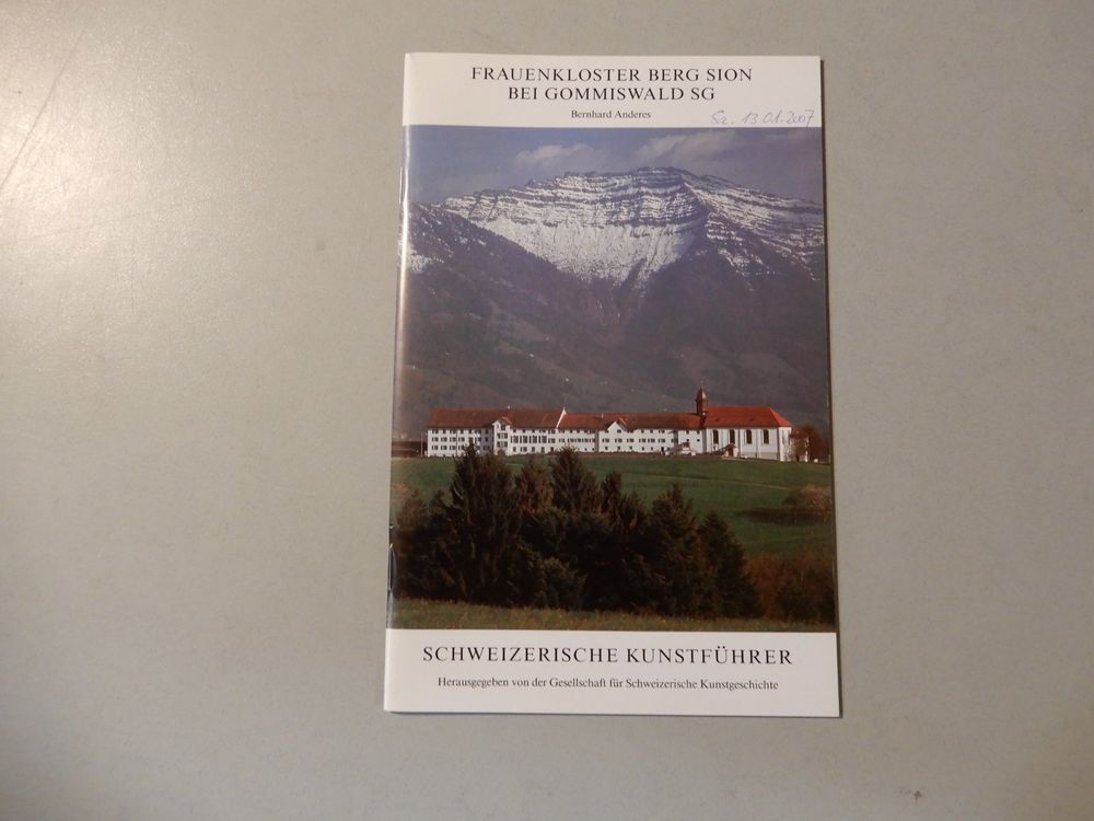 Frauenkloster Berg Sion Kunstführer Gommiswald SG, Top! (Gebraucht) in ...
