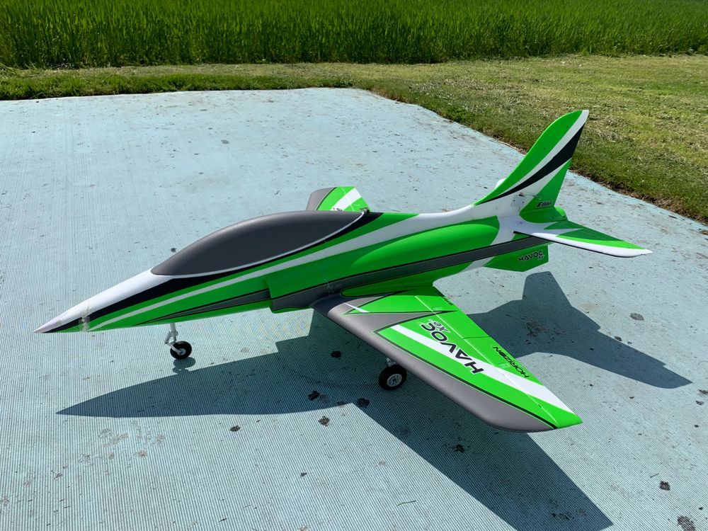 HAVOC Xe 80mm EDF Sport Jet von E-flite inkl. 6S LiPo (Gebraucht) in ...