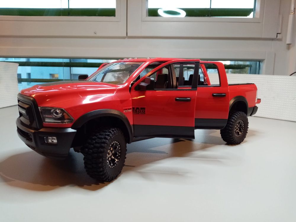 RAM2500 Power4x4Modell mit Aluminium Rädern, umgebaut auf RC | Kaufen auf Ricardo