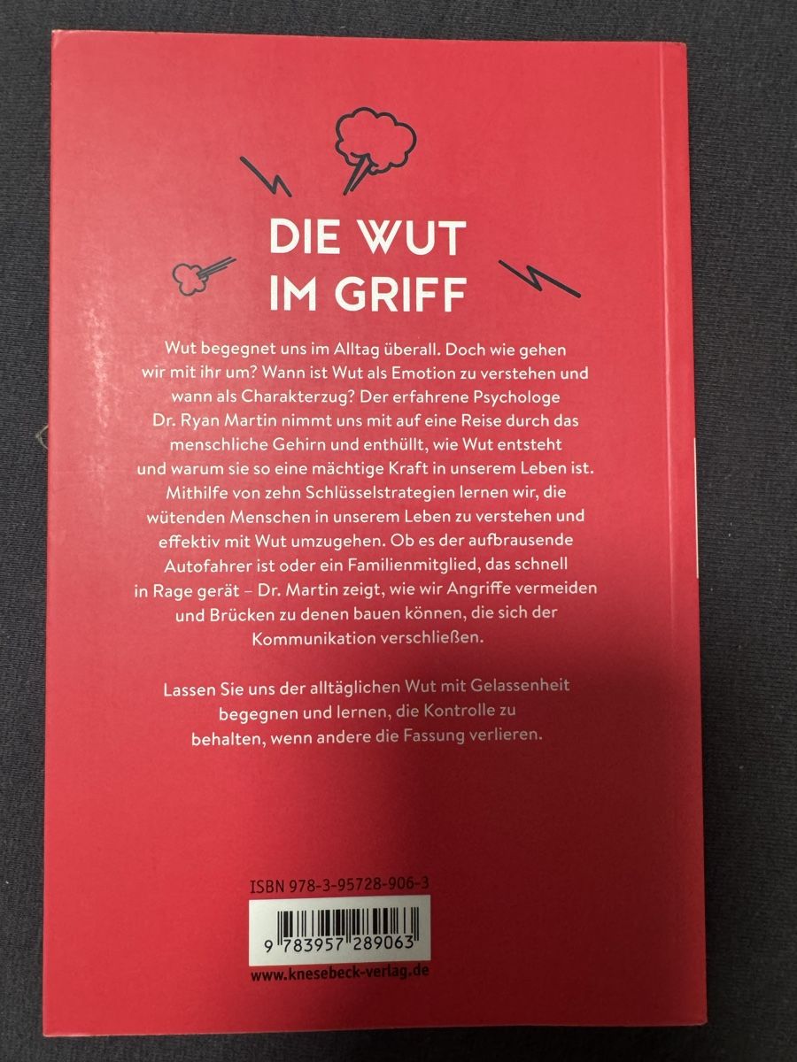 Ryan Martin: Warum so wütend? - Buch über Wut (Neu und originalverpackt ...