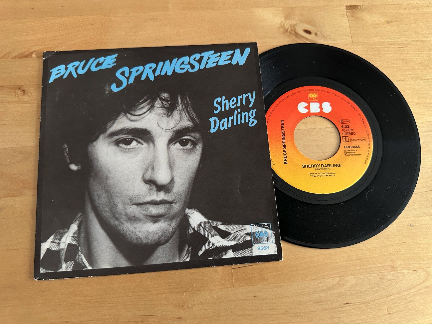 BRUCE SPRINGSTEEN rare Single Sherry darling 80's Kult Top (Gebraucht ...