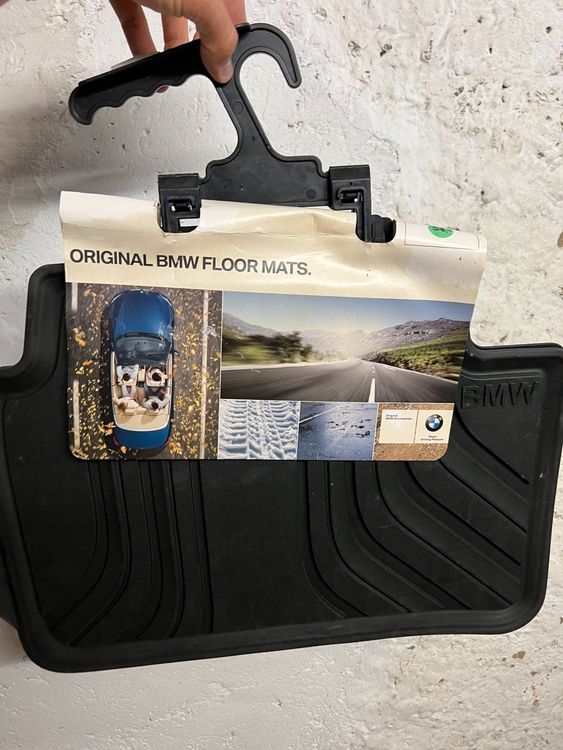 BMW Satz Gummimatten BASIC hinten anthrazit, passend 1er F20 (Neu und ...