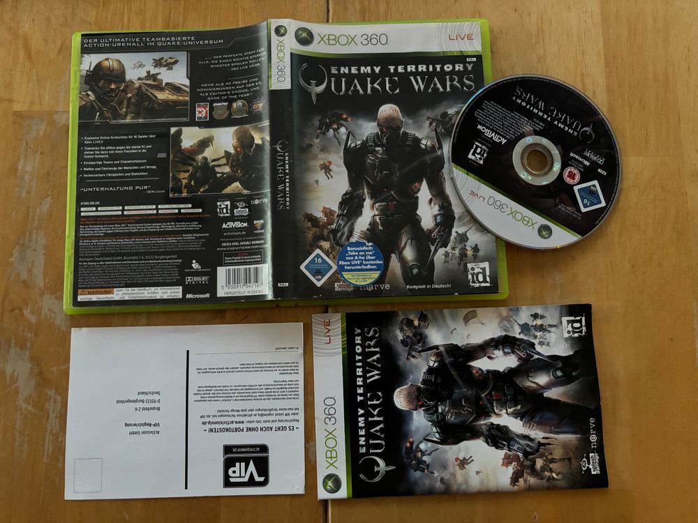 Enemy Territory Quake Wars (CIB) (Gebraucht) in Frenkendorf für CHF 6 ...