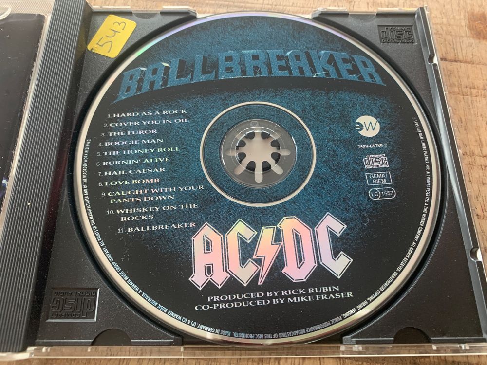 AC DC Ballbreaker CD Album (Gebraucht) in Regensdorf für CHF 4 – mit ...