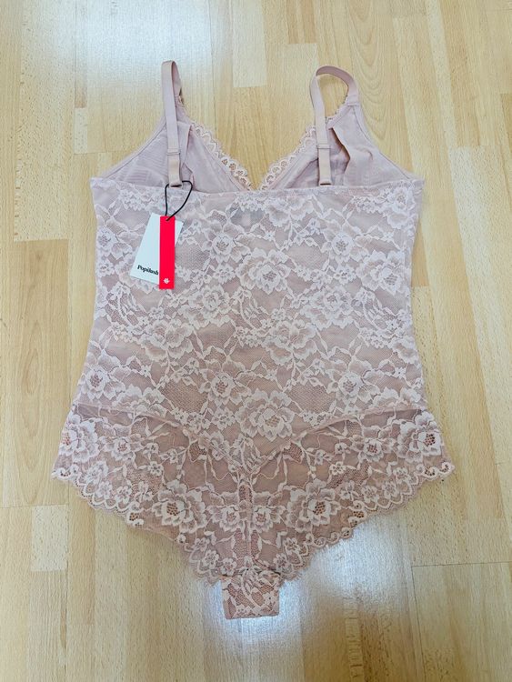 Popilush - Neuer Shaping Body mit Spitze - skin-rosé - XXL (Neu und ...