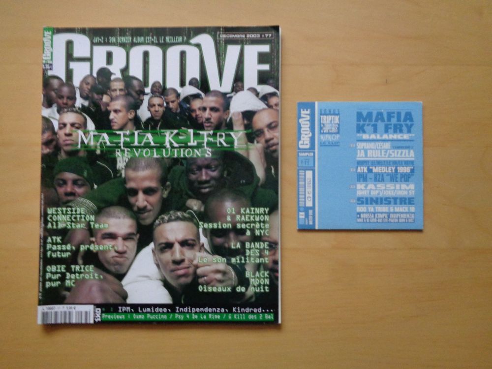 Groove Magazine + CD Décembre 2003 Mafia K-1 Fry ATK (D'occasion) à ...