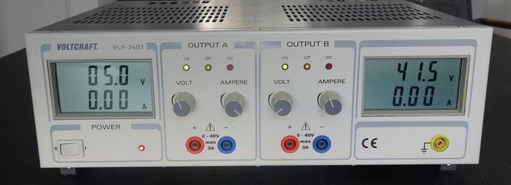 Labornetzgerät 2x 0...40V 3A, VOLTCRAFT VLP 2403 (Gebraucht) in Steinmaur für CHF 99 – nur ...
