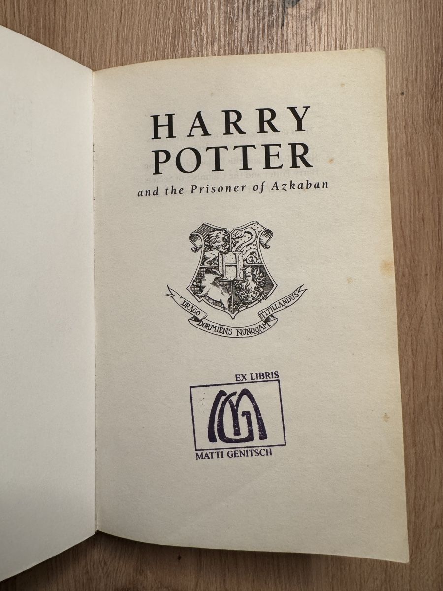 Harry Potter and the prisoner of Azkaban - English (Gebraucht) in ...