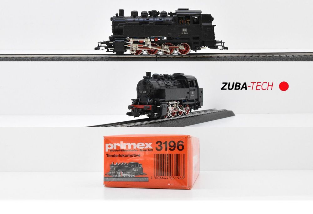 Primex 3196 Dampflok BR 81 DB H0 GS Analog mit OVP (Gebraucht) in St ...