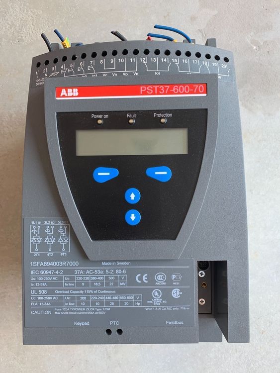 ABB Softstarter 37A PTS37-600-30 (Gebraucht) in für CHF 125 – mit ...