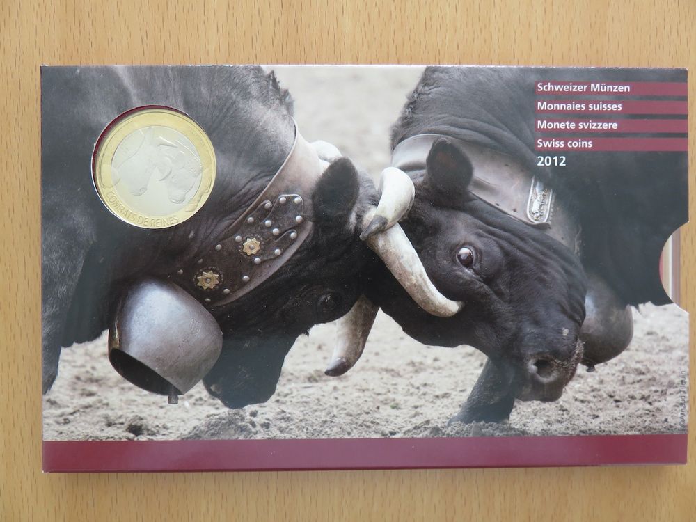 Münzsatz Schweiz 2012, Combats de Reines | Kaufen auf Ricardo